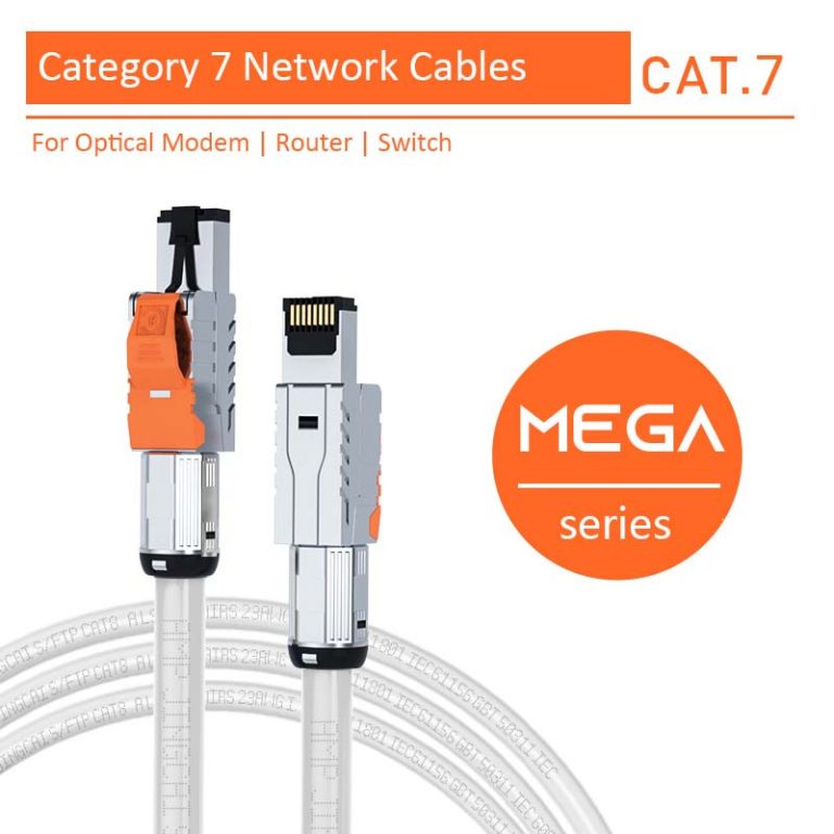 Mega series M3u - Network Cable Category 7 - Cat.7 - Pro TV Mall